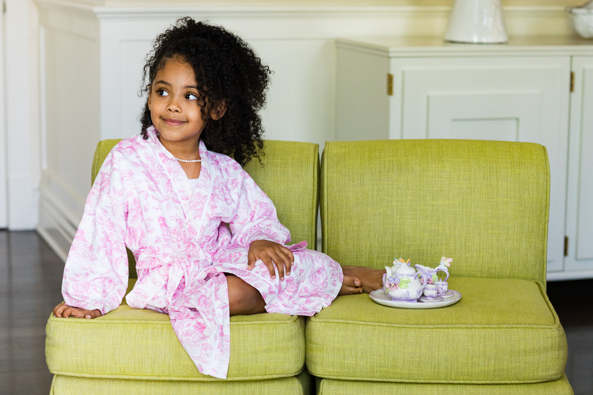 Veetzie Kimono Robe - Girls – Tessa James